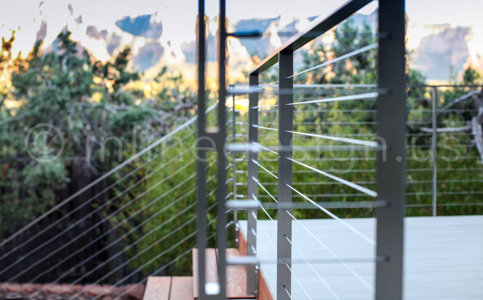 Arcadia Bar Cable Railing was Ingrid’s AZ Dream – Inline Design
